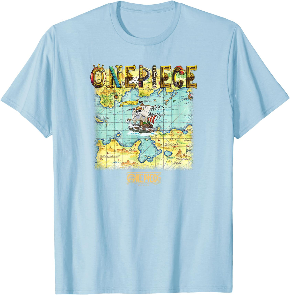 One Piece Anime Open Seas Pirate Map Photo