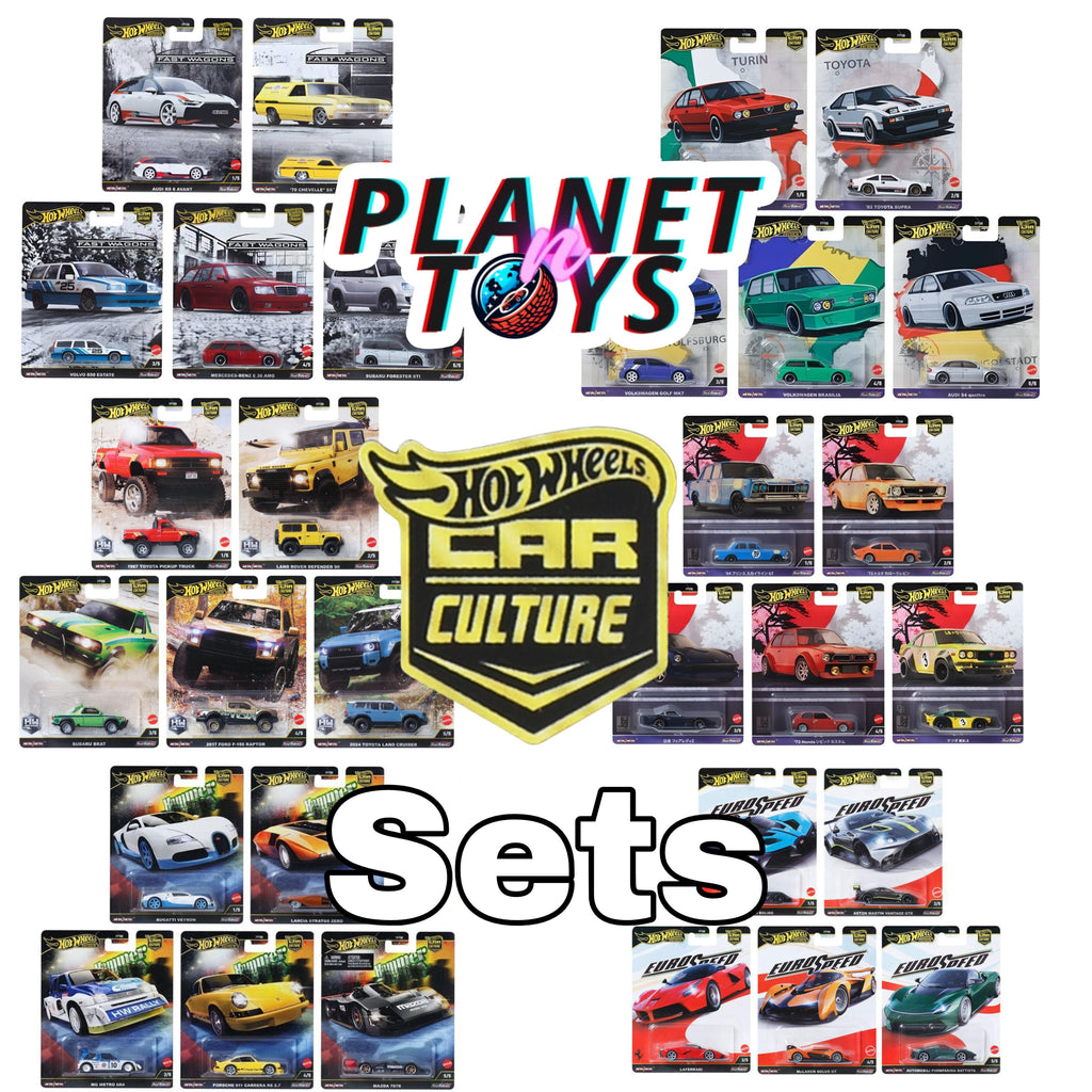 Hot Wheels Car Culture Premium Sets Assorted 1:64 Variety Diecast
