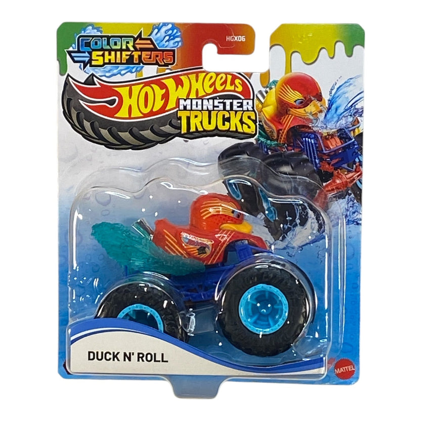 Hot Wheels Monster Trucks Duck N Roll - Color Shifters Series