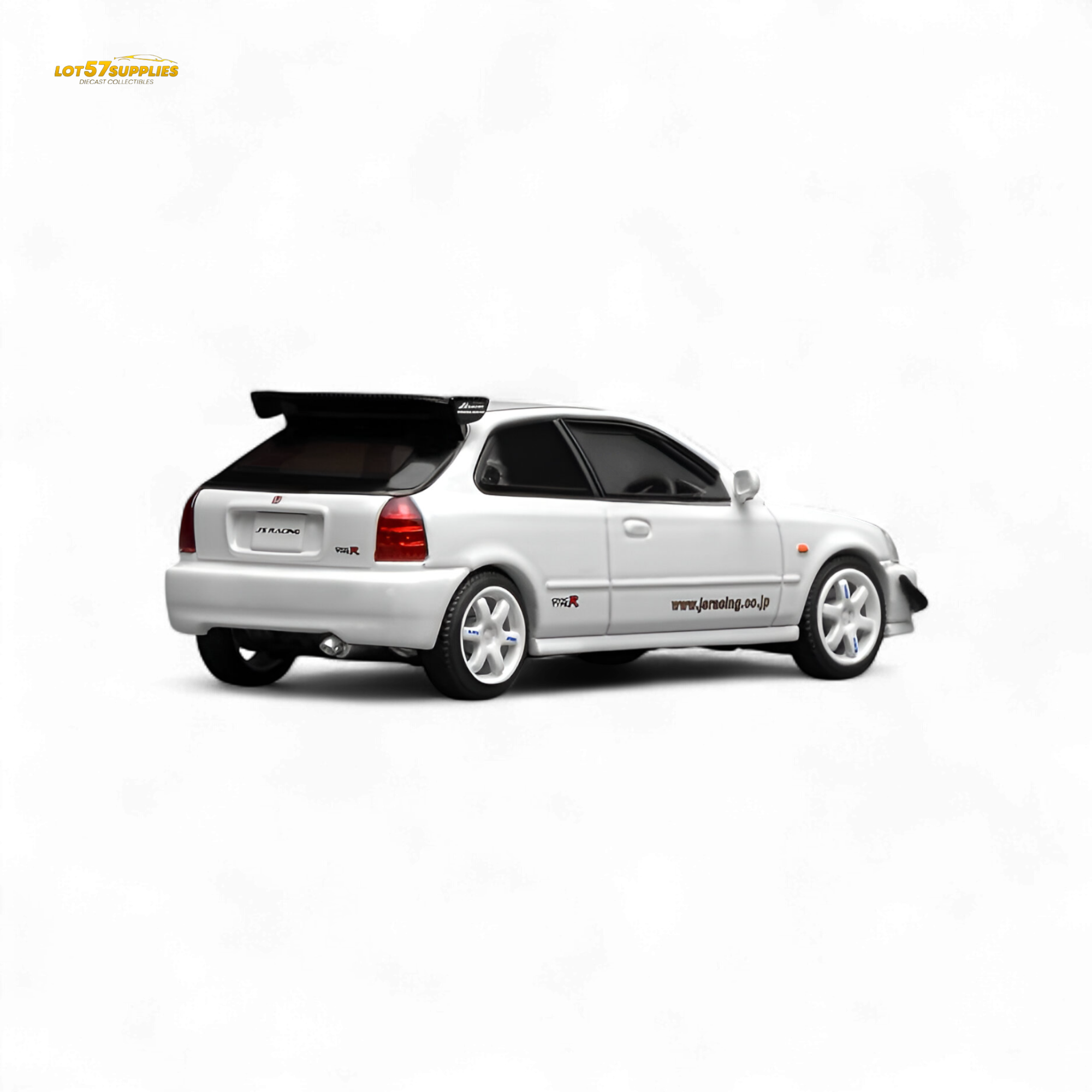 (Pre-Order) Motorhelix Honda Civic Type R (EK9) - J's Racing Livery Wh