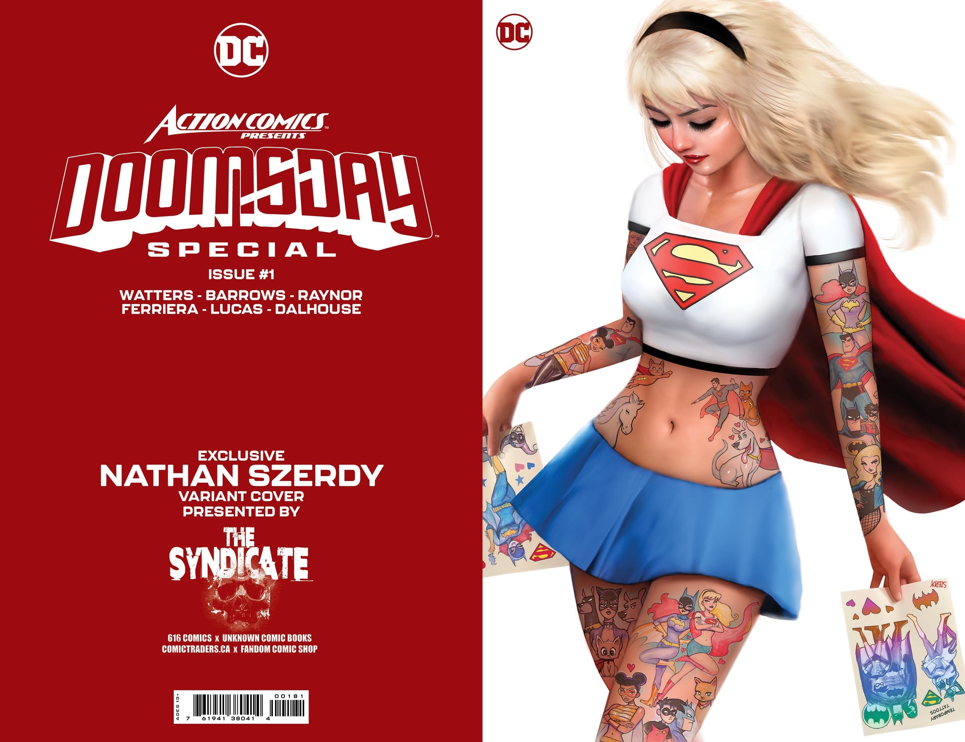 ACTION COMICS PRESENTS: DOOMSDAY SPECIAL #1 (NATHAN SZERDY EXCLUSIVE V